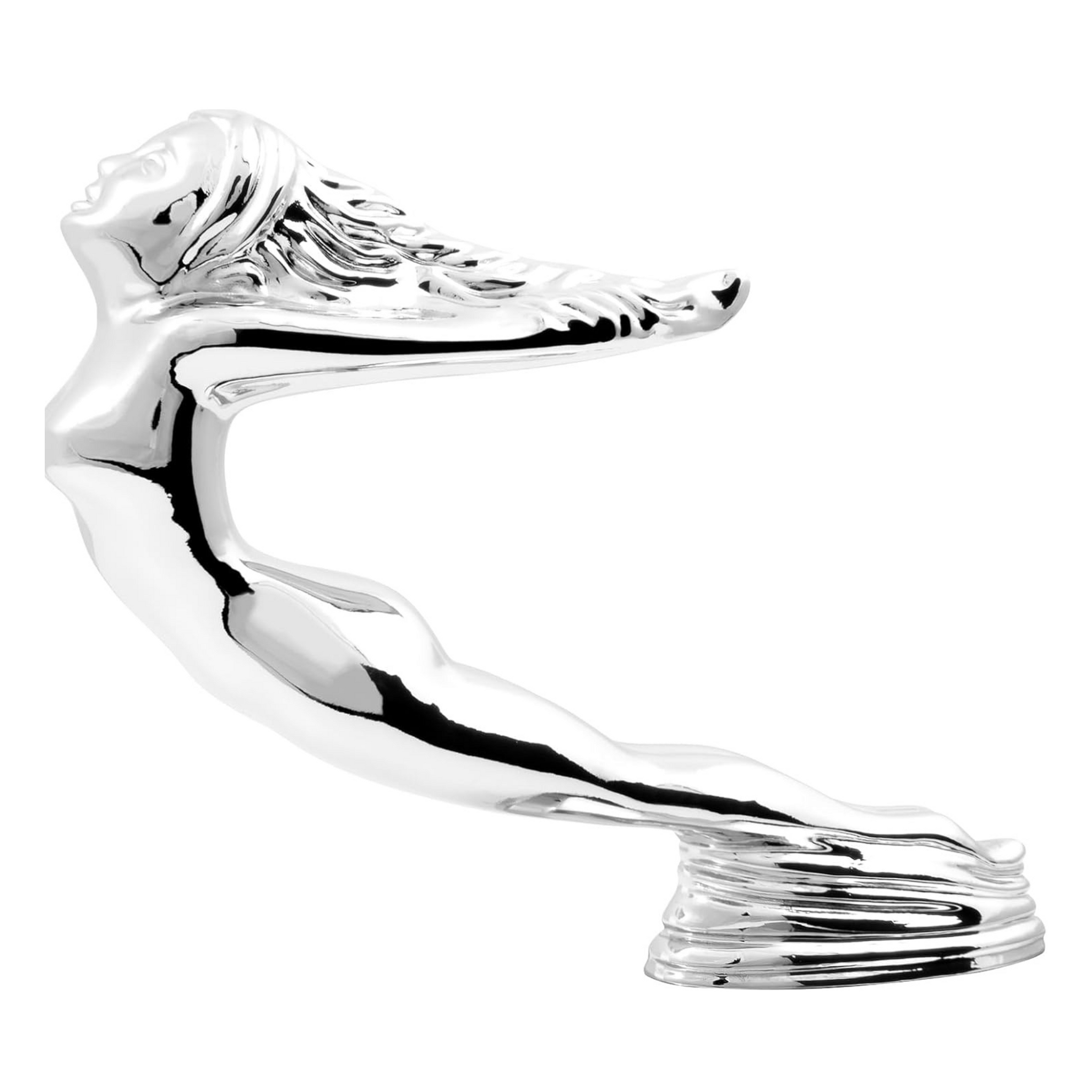 Grand General – Chrome Flying Lady with Oval Base Hood Ornament – 48273 ...