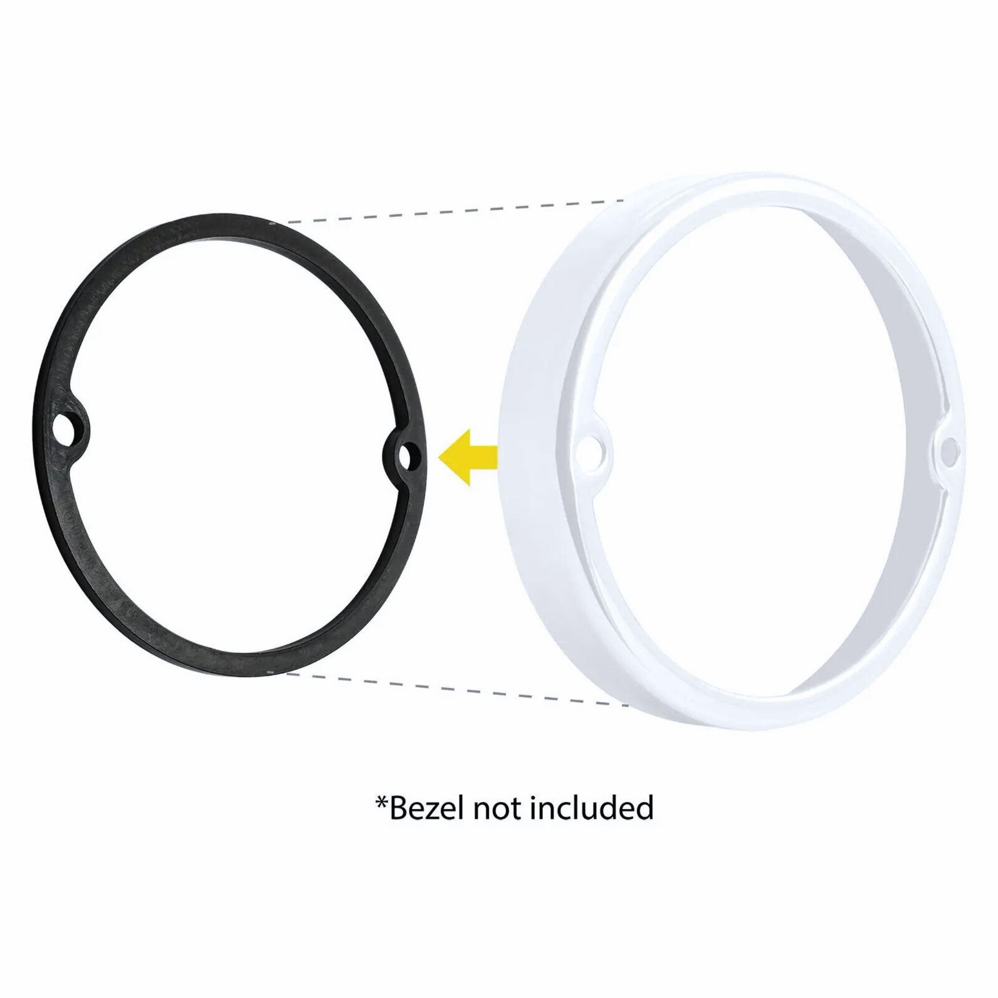 Grand General – Black Flat Rubber Lens Gasket for GG Bezel – 92525 ...