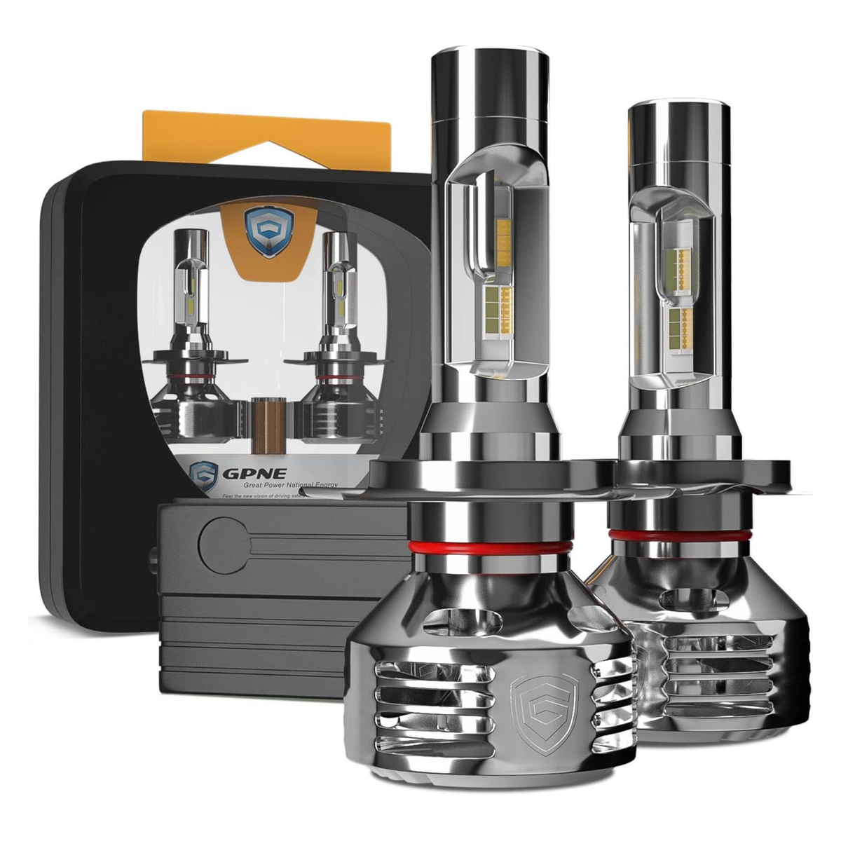 Omega Led - GPNE H4 LED Low Headlight 2ct | The New Vernon Truck Wash