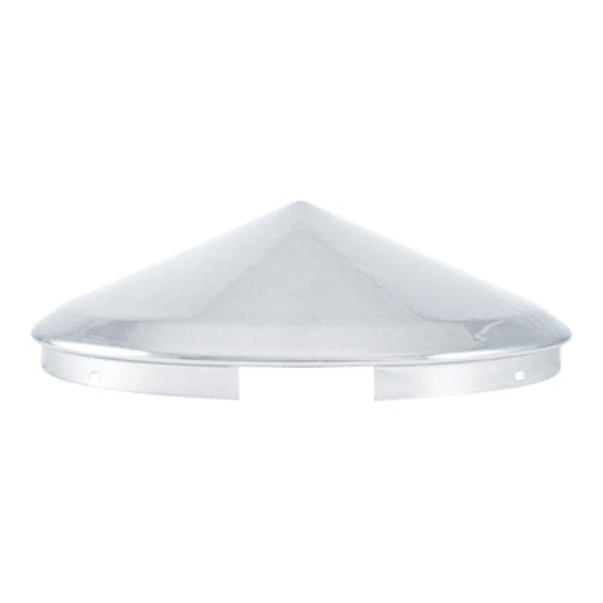 United Pacific 10146 – 4 Even Notched Chrome Pointed Front Hub Cap | 7/ ...